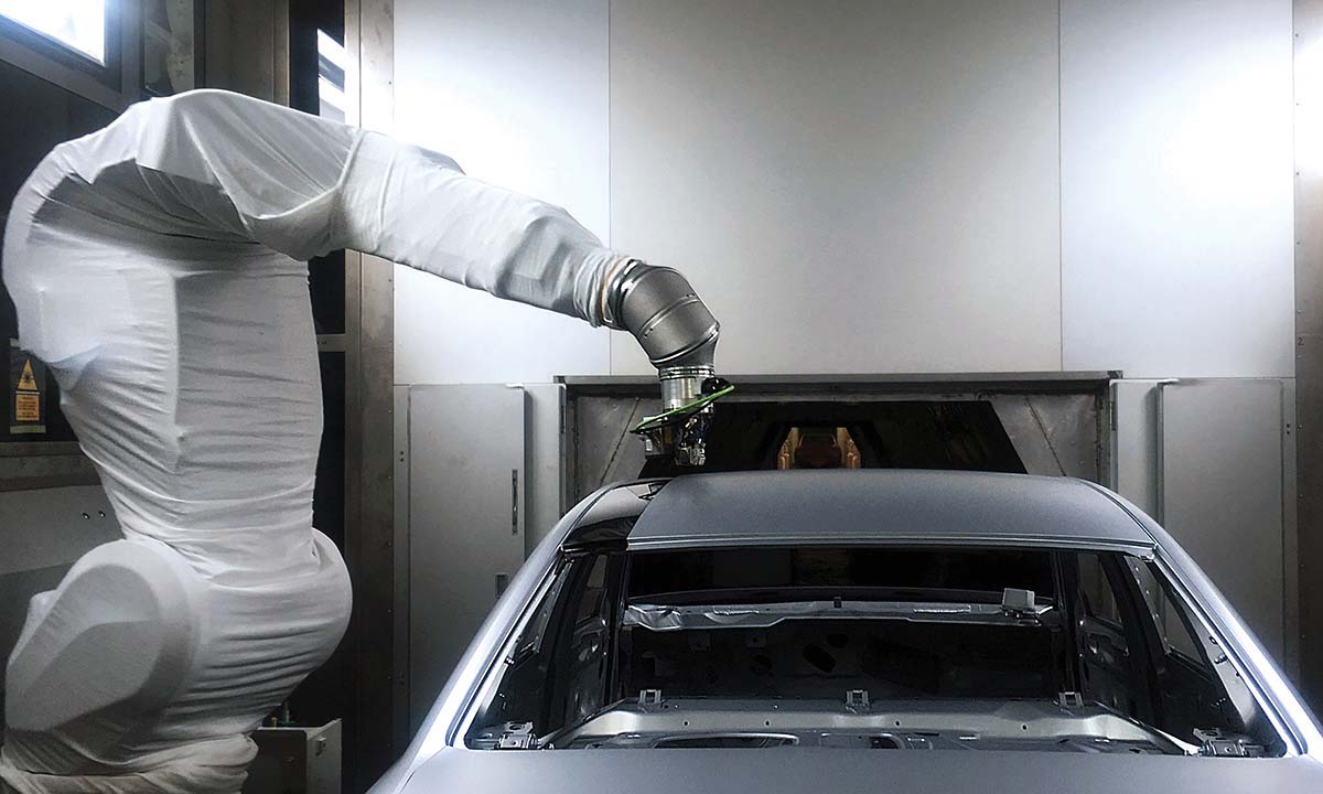 Audi tests overspray-free, multi-colored body-paint process: – The ...